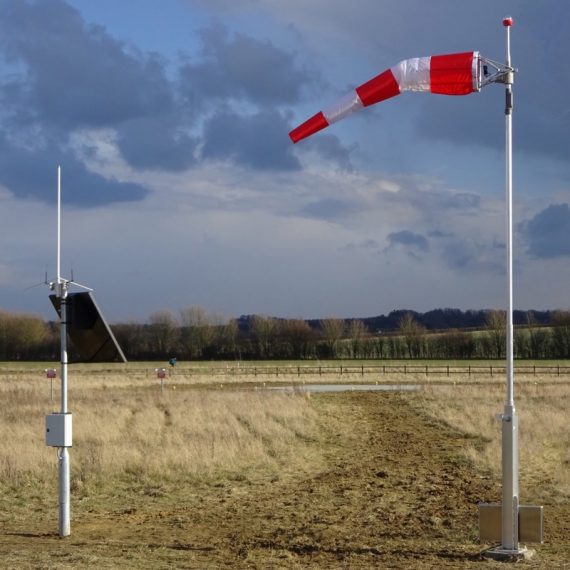 Solar LED Wind Cones Supplied and Installed by Aviation Renewables ...
