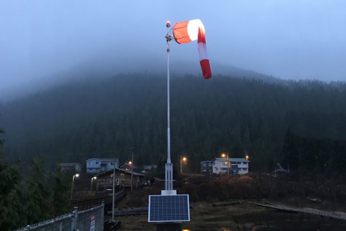Windsock Lighting for Remote Helipad on the Coast of British Columbia ...