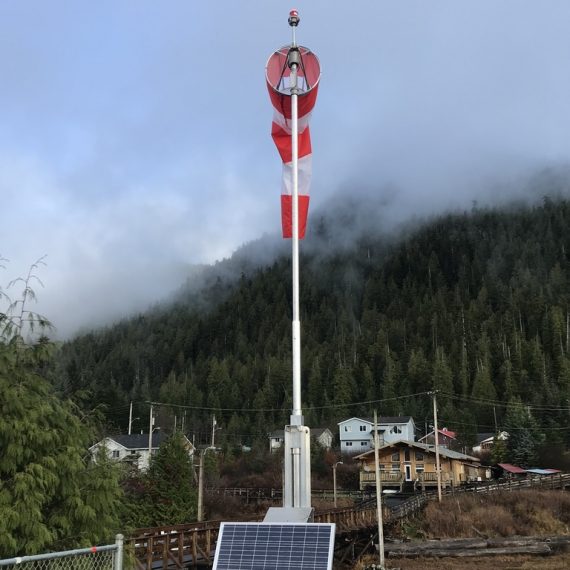 Helipad Solar Wind Cone - Aviation Renewables