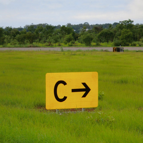 Reflective Arfield Signs - Aviation Renewables