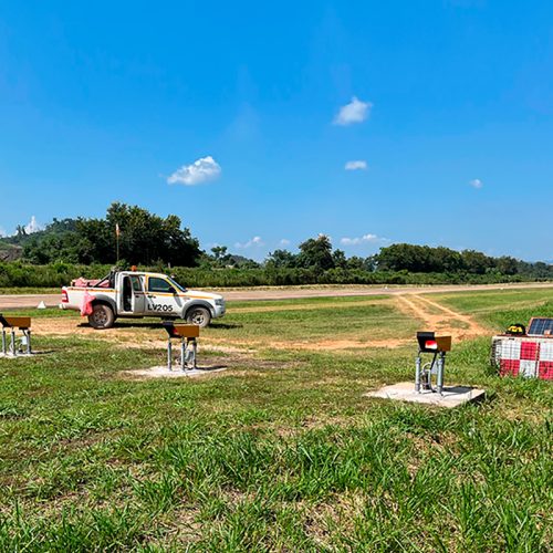 Solar Runway Lighting and Reflective Signage installed at British ...