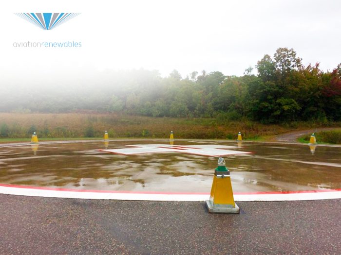 Aviation Renewables Supplies Helipad Lighting and Markers for Medevac ...