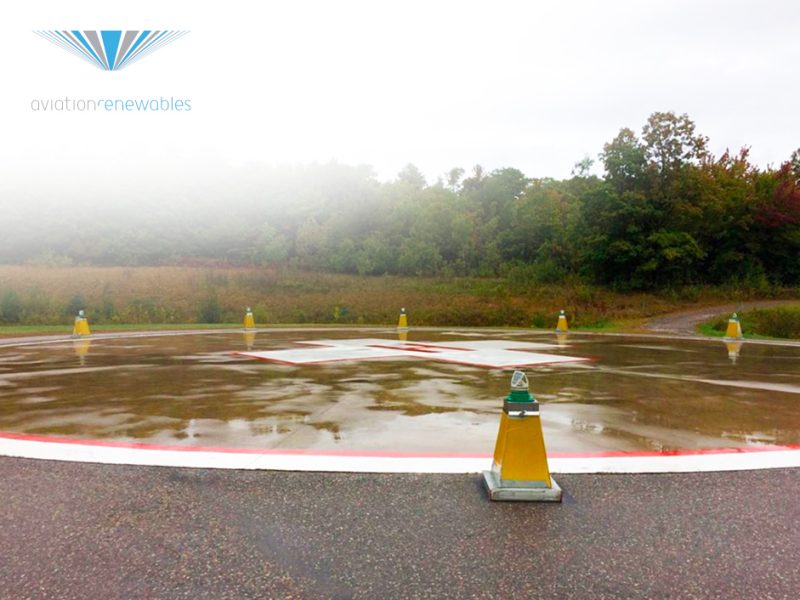 Aviation Renewables Supplies Helipad Lighting and Markers for Medevac ...